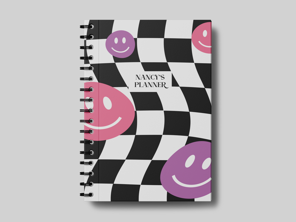Smiley Pattern with Name – Remember Me